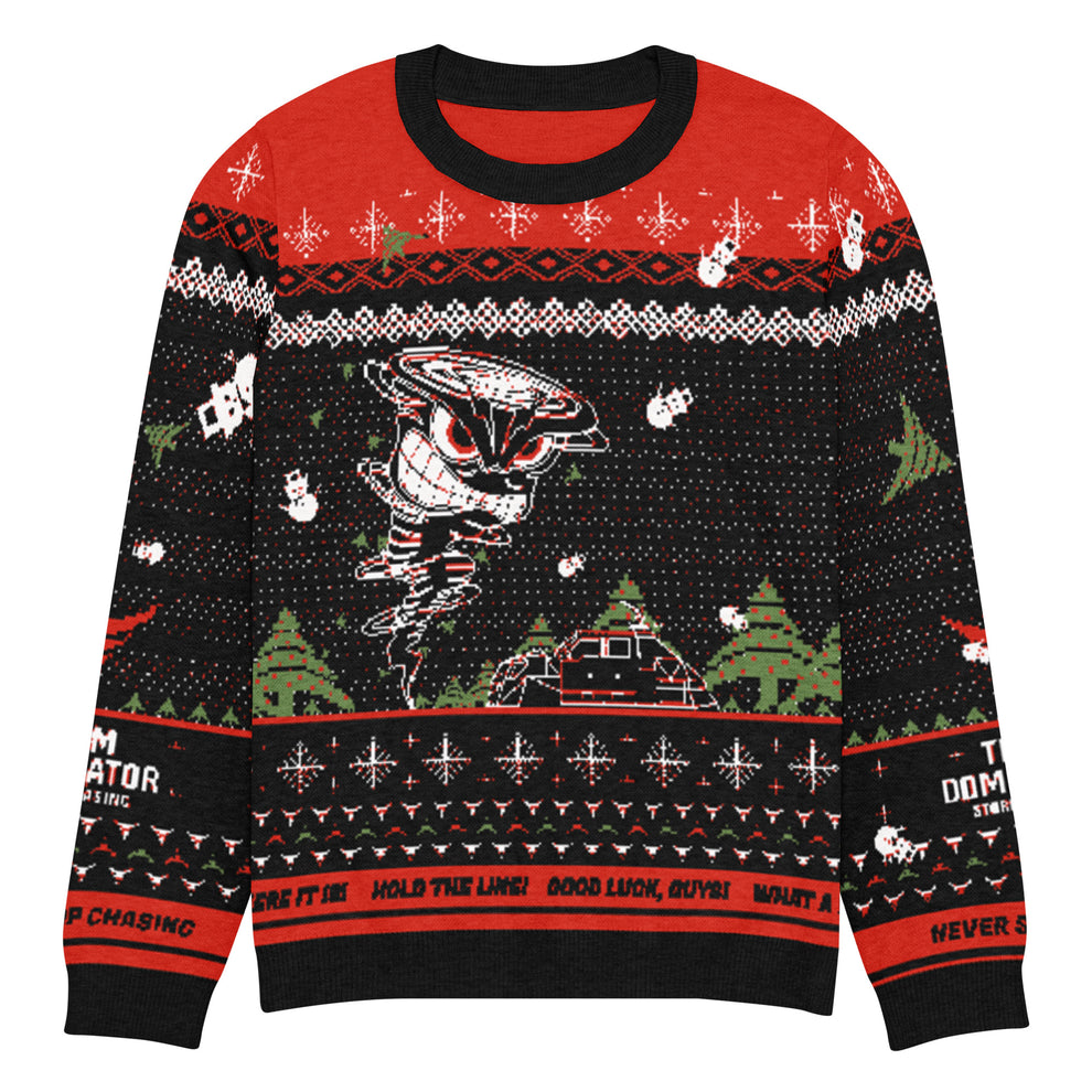 Team Dominator Tornado 2025 Ugly Christmas Sweater – Team Dominator Store